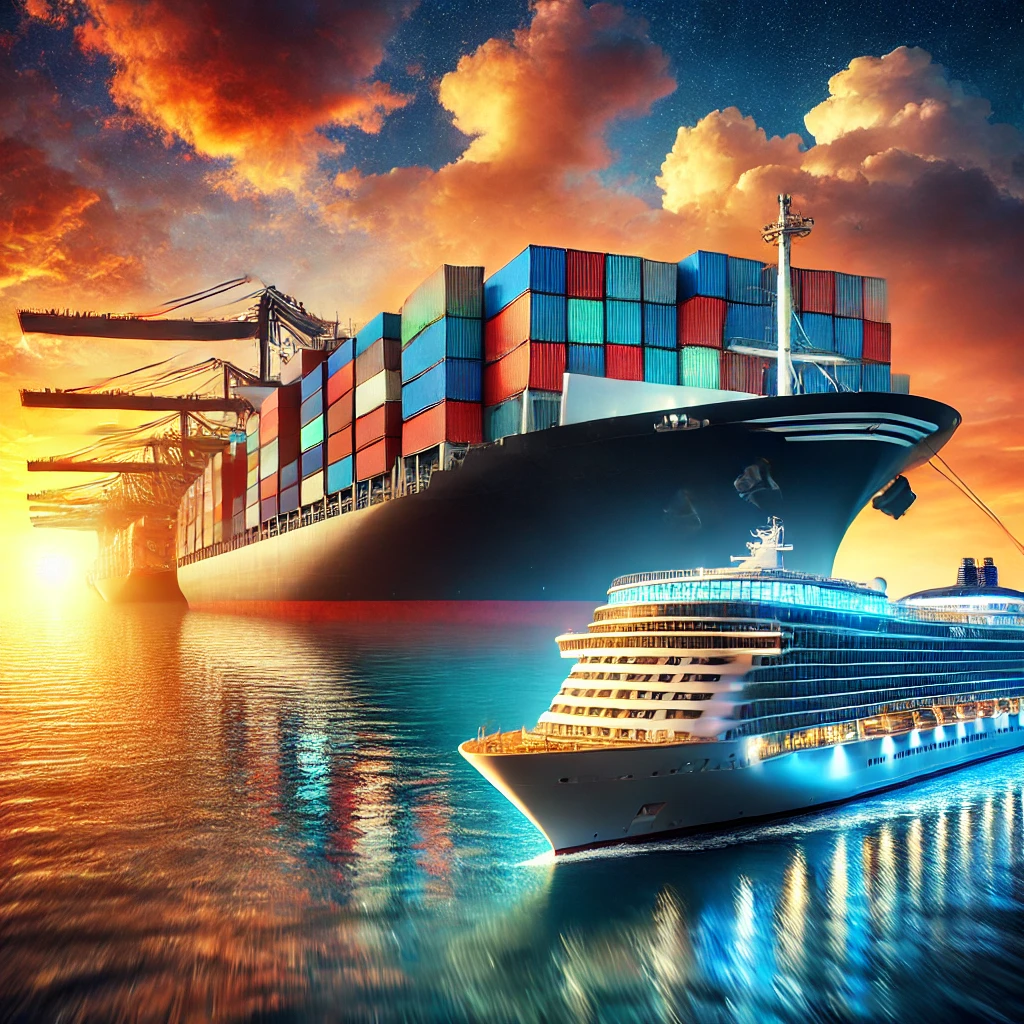 Cargo Freighter & Cruise Ships | Drone Force USA | Drone Pressure Washing